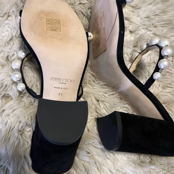 Jimmy Choo | Shoes | Jimmy Choo Amara 85mm Embellished Sandals | Poshmark